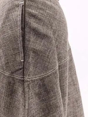 Soeur Janelle Linen Blend Skirt
