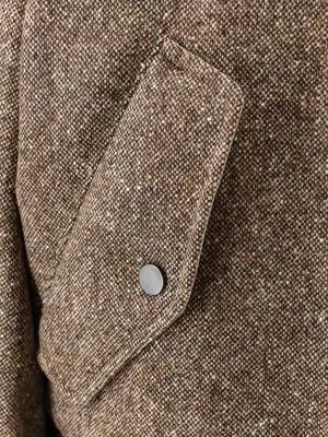 Brunello Cucinelli Mélange Virgin Wool Blend Jacket