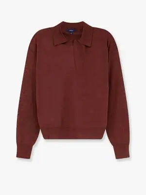 Soeur Fleming Merino Wool Sweater - Brown