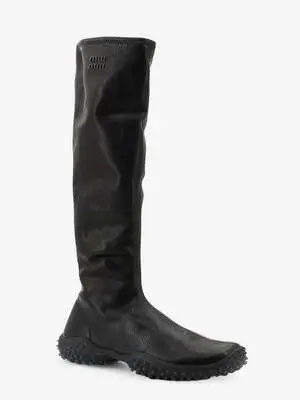 Miu Miu Stretch Leather Boots