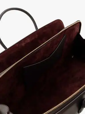 Alaïa Delta Medium Leather Handbag