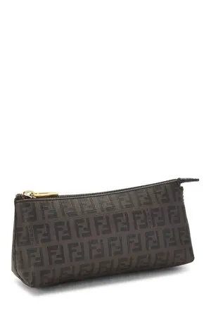 Fendi Zucchino Coated Canvas Pouch