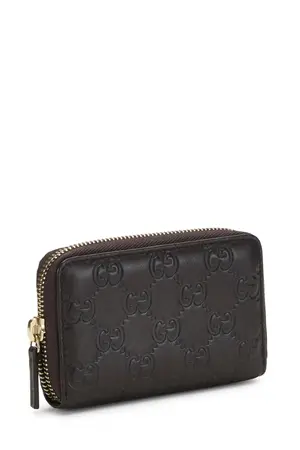 Gucci Microssima Zip Around Card Case