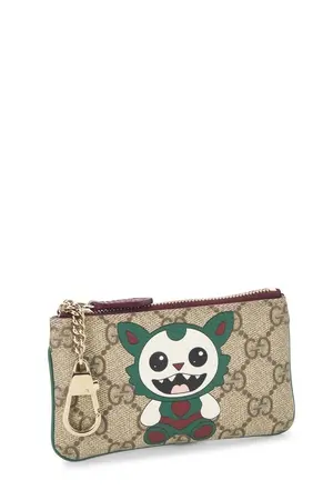 Gucci Original Gg Supreme Besties Coin Purse
