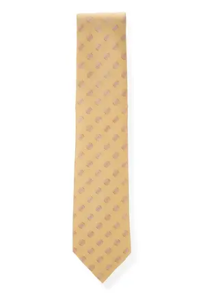 Hermès Jacquard Tie - Yellow