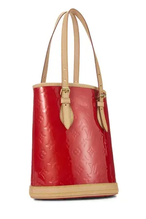 LOUIS VUITTON Monogram Vernis Bucket