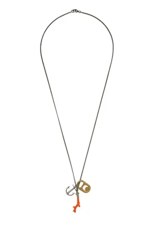 LOUIS VUITTON Anchor Necklace - Silver
