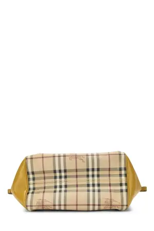 Burberry Haymarket Check Blaze Tote
