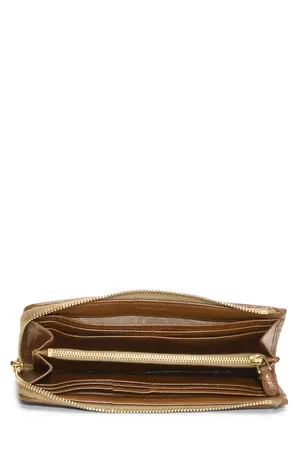 Prada Woven Zip Around Wallet