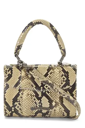 Chrome Hearts Multicolor Python Cross Top Handle Bag