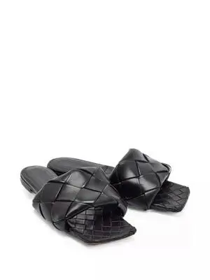 Bottega Veneta Lido Intrecciato Leather Sandals