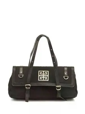 Givenchy Greca Leather Shoulder Bag