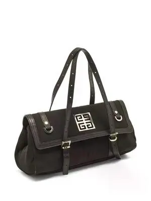 Givenchy Greca Leather Shoulder Bag