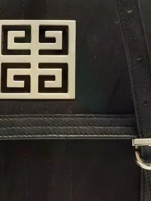 Givenchy Greca Leather Shoulder Bag