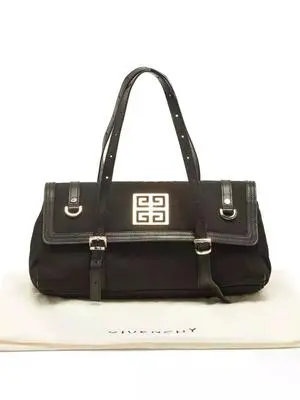 Givenchy Greca Leather Shoulder Bag