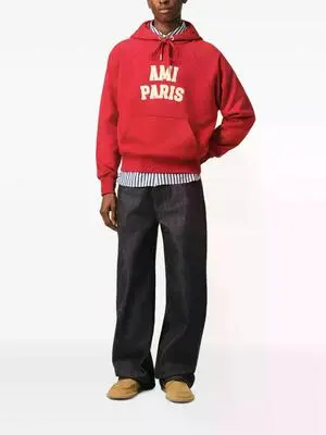 AMI Paris Baggy-fit Cotton Jeans - Blue