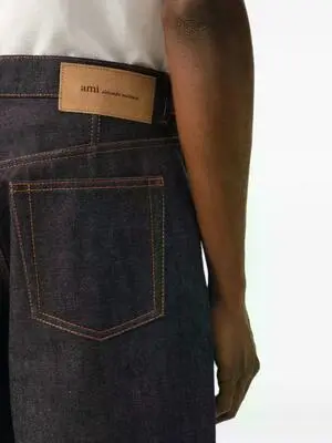 AMI Paris Baggy-fit Cotton Jeans