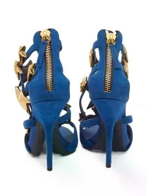 GIUSEPPE ZANOTTI Star-embellished Ankle-strap Sandals