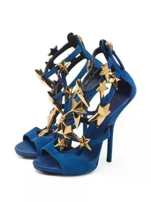 GIUSEPPE ZANOTTI Star Embellished Ankle Strap Sandals