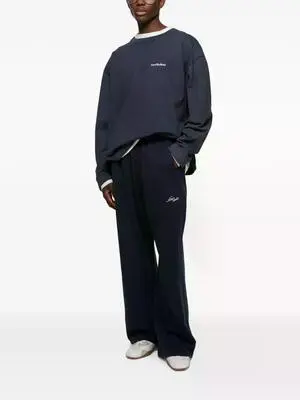 Acne Studios Layered Logo Print Sweatshirt
