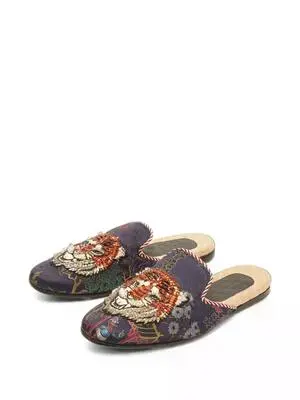 Gucci Princetown Embellished Mules