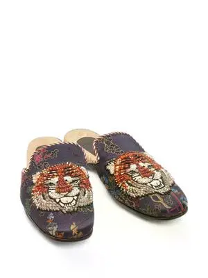 Gucci Princetown Embellished Mules