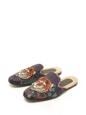 Gucci Princetown Embellished Mules