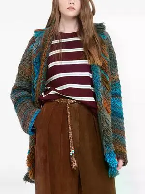 Alanui Braided Bandana-print Belt