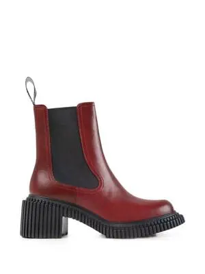 Camper Ankle Boots With Chunky Sole