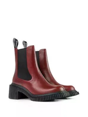 Camper Ankle Boots With Chunky Sole