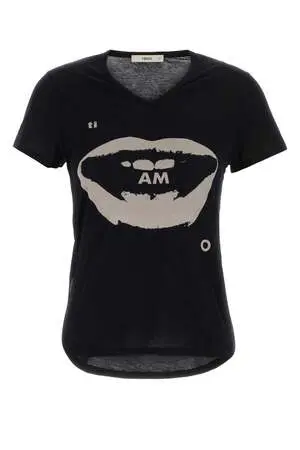Fendi Cotton T-shirt - Black
