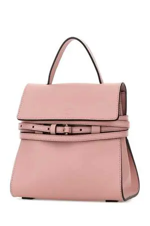Moschino Nappa Leather Small Tie Me Handbag - Pink