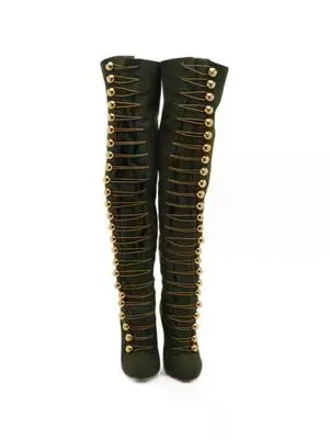 CHRISTIAN LOUBOUTIN Ronfifi Supra Over-the-knee Boots