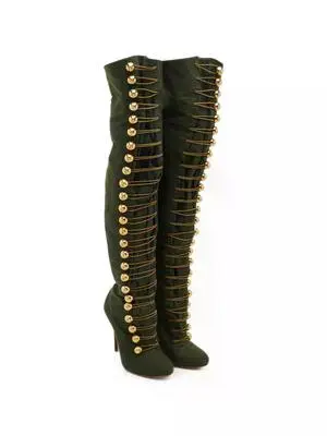 CHRISTIAN LOUBOUTIN Ronfifi Supra Over-the-knee Boots