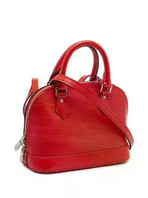 LOUIS VUITTON Alma Nano Epi Tote Bag
