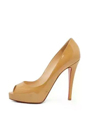 CHRISTIAN LOUBOUTIN Very Privé Open-toe Sandals - Neutrals