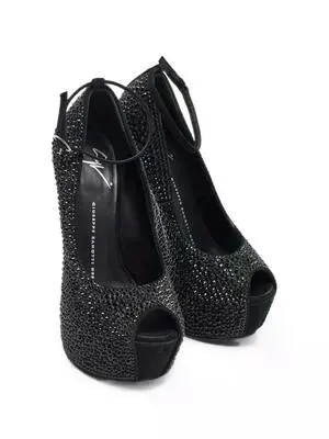 GIUSEPPE ZANOTTI Liza Crystal-embellished Pumps