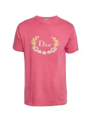 Dior Logo-embroidered T-shirt