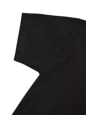 LANEUS Short-sleeves Top - Black