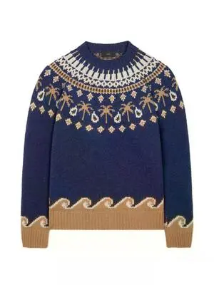 Alanui Sweet Winter Sweater - Blue