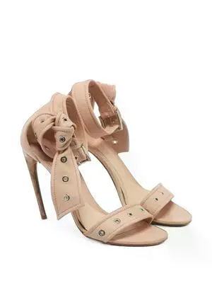 Alexander McQueen Knot-detail Open-toe Sandals