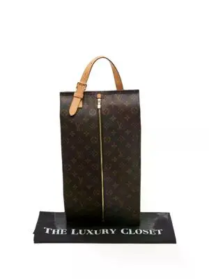 LOUIS VUITTON 2018 Monogram Canvas Tote Bag - Brown