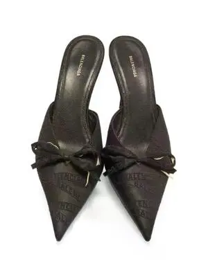 Balenciaga Knife Bow-detail Mules
