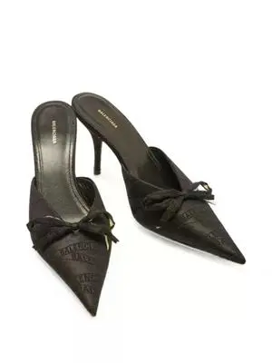 Balenciaga Knife Bow-detail Mules
