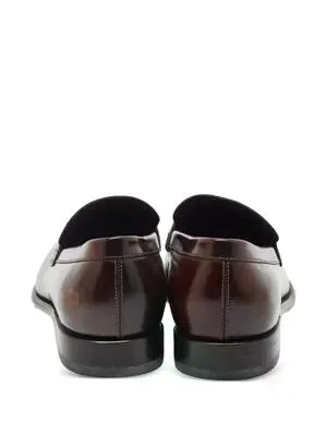 FERRAGAMO Logo-plaque Penny Loafers