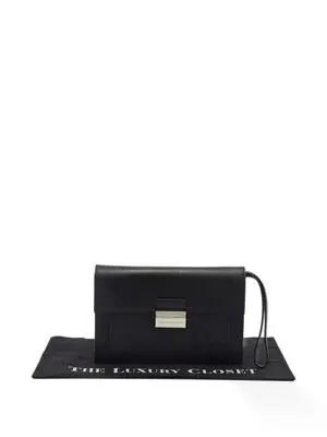 Fendi Push-lock Wristlet Clutch Bag