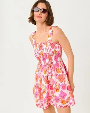 Lilly Pulitzer® Hadly Skirted Romper - White