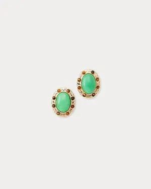 Lilly Pulitzer® Lilly Pulitzer Via Palm Earrings Green