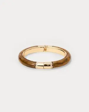 Lilly Pulitzer® Resin And Gold Hinged Bracelet - Coco Beach