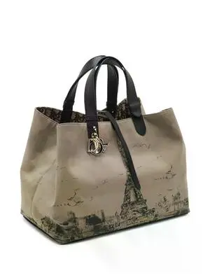 Dior Paris Eiffel Tower Tote Bag - Neutrals